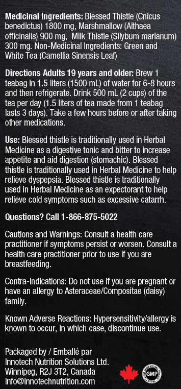 WHOLY TEA DIGESTIVE AID - To help with digestion - 1 month supply ...