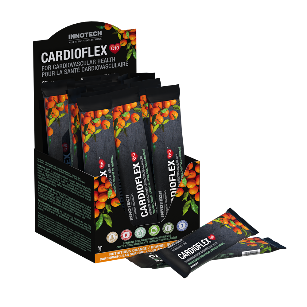 CARDIOFLEX Q10 – ORANGE Packets x 20 | Innotech Nutrition Solutions